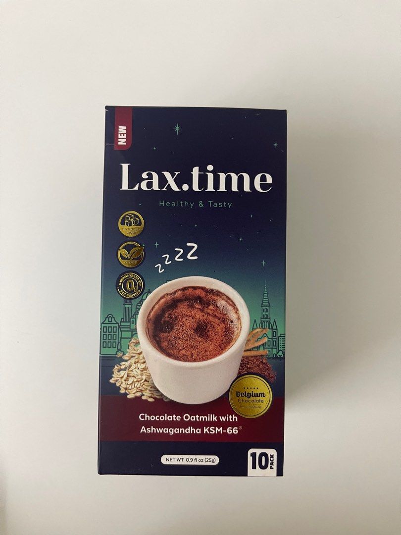 Laxtime chocolate oatmilk, Food & Drinks, Other Food & Drinks on Carousell
