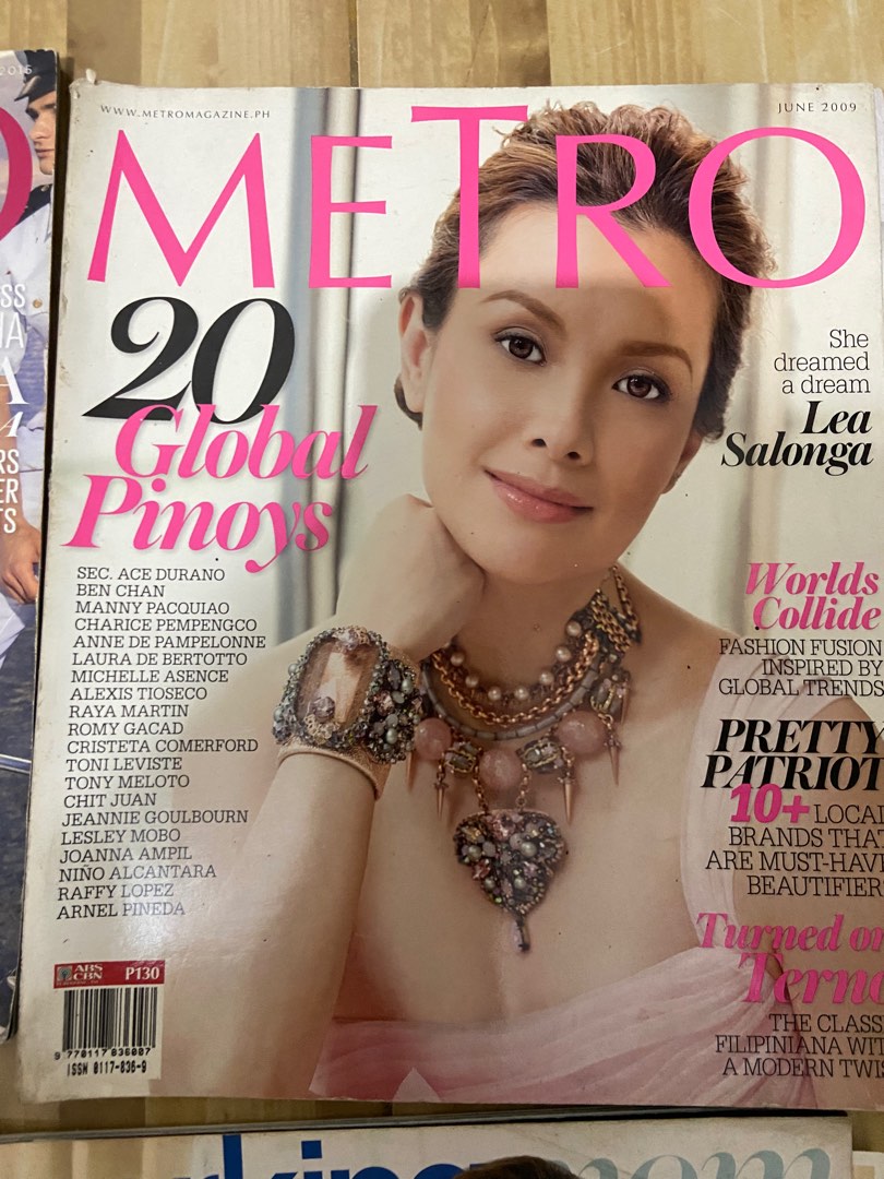 Lea Salonga (Metro Magazine 2009), Hobbies & Toys, Books & Magazines ...