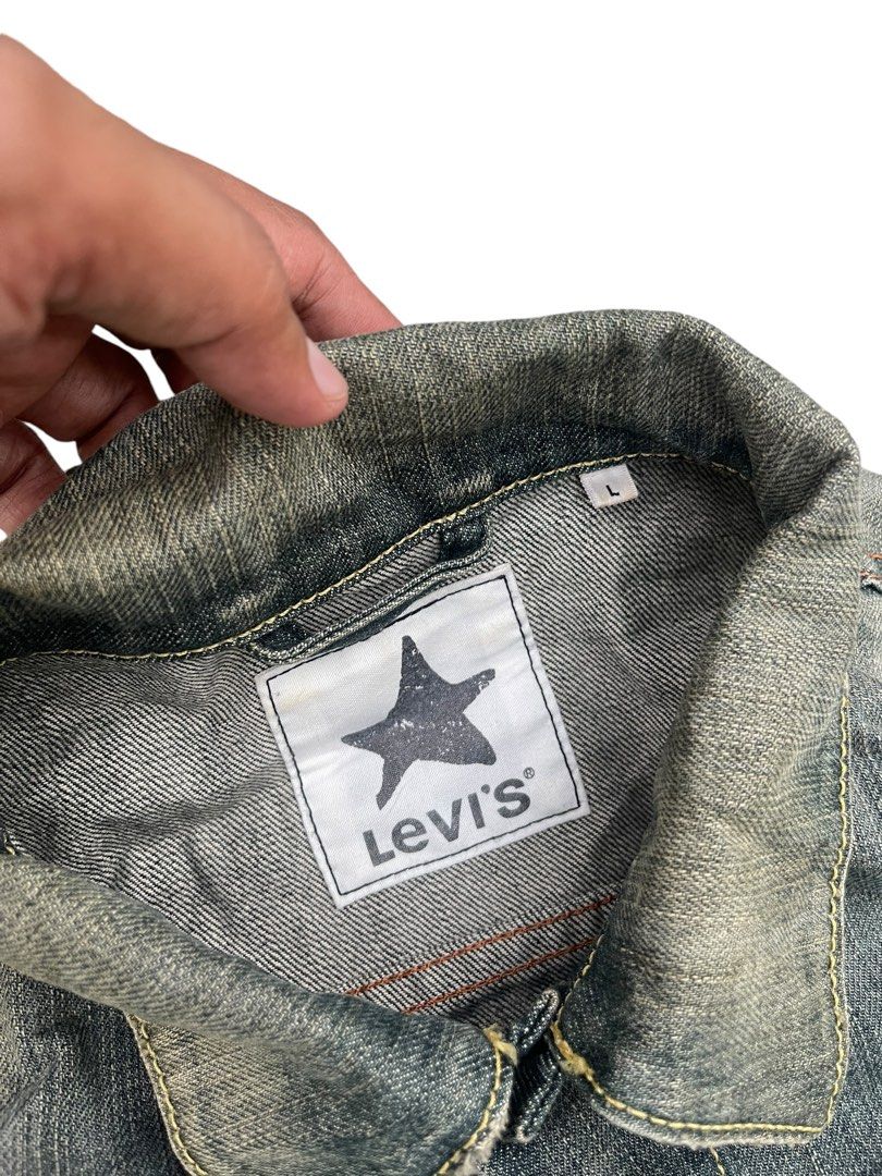 LEVIS STAR DENIM JACKET, Men's Fashion, Coats, Jackets and Outerwear on ...