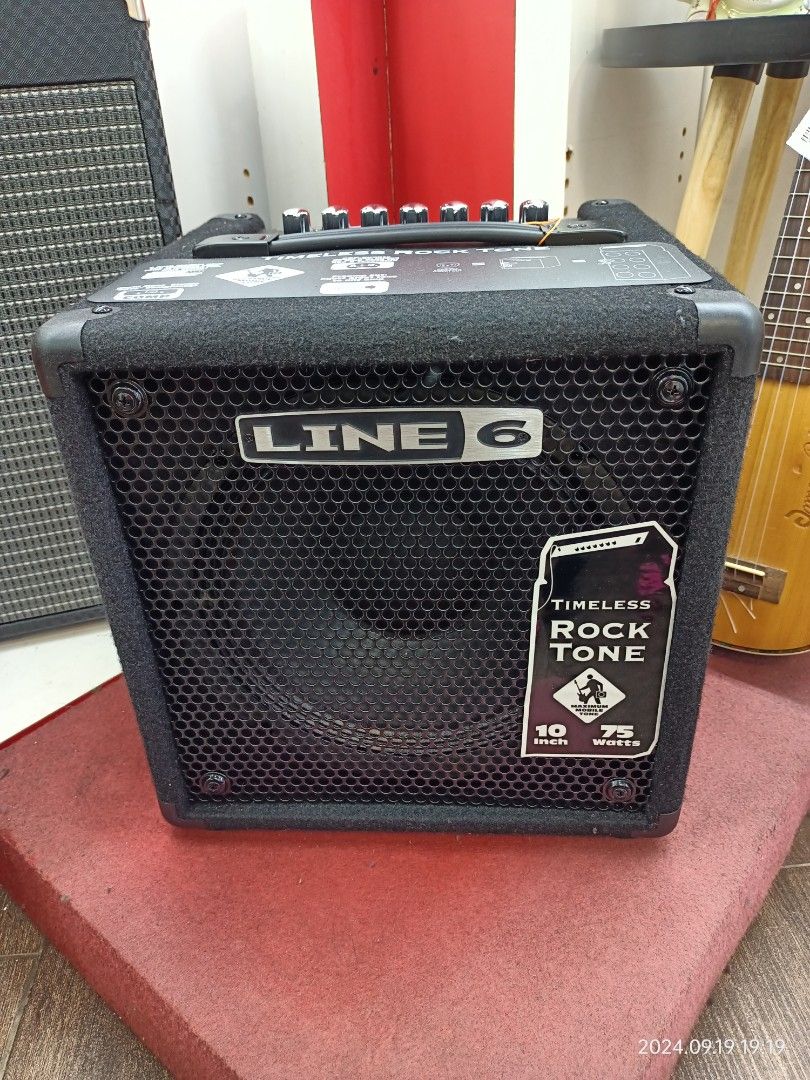 Line 6 Lowdown Studio 110 Amplifier Bass Practice 10" speaker 75Watts ...