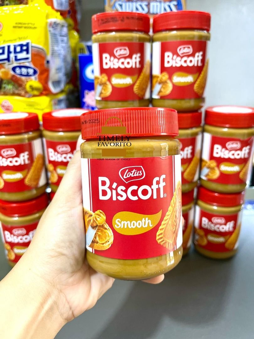 Lotus Biscoff Smooth Spread 400g, Food & Drinks, Packaged & Instant ...