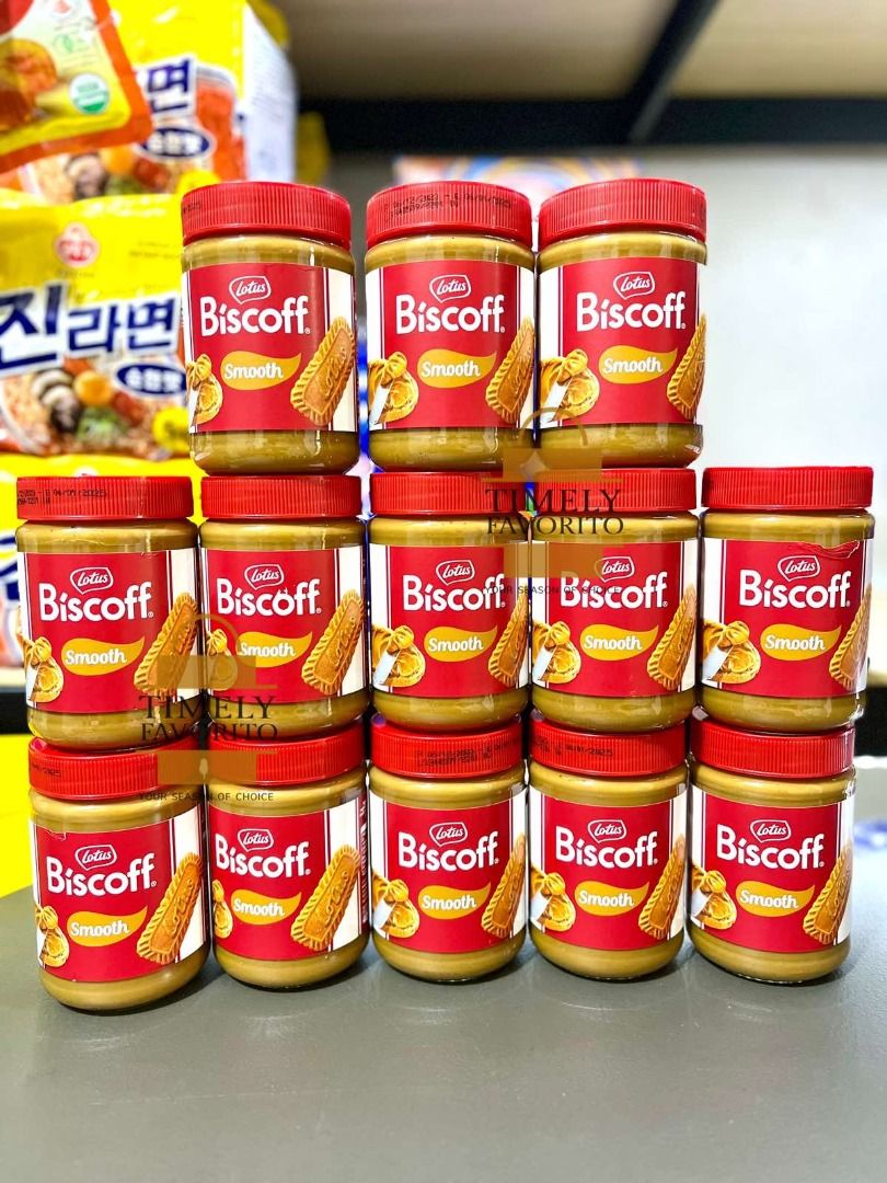 Lotus Biscoff Smooth Spread 400g, Food & Drinks, Packaged & Instant ...