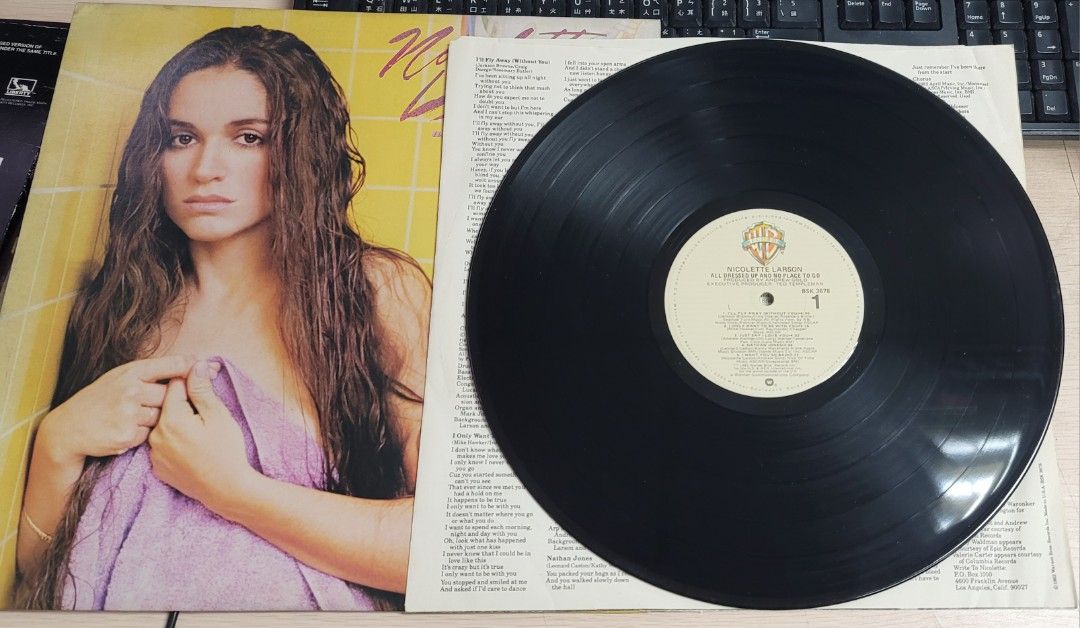 LP Nicolette Larson All Dressed Up And No Place To Go 1982 Greatest ...