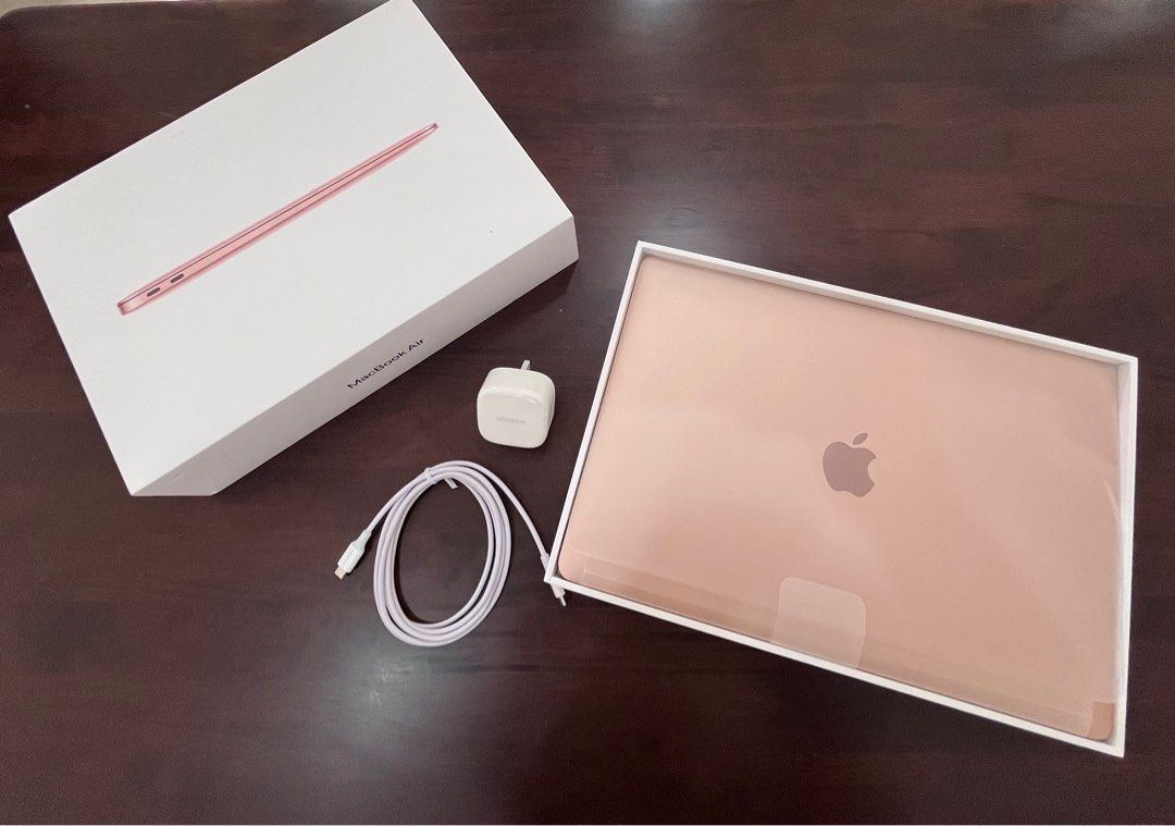 Macbook Air M1 2020 Gold, Computers & Tech, Laptops & Notebooks on ...