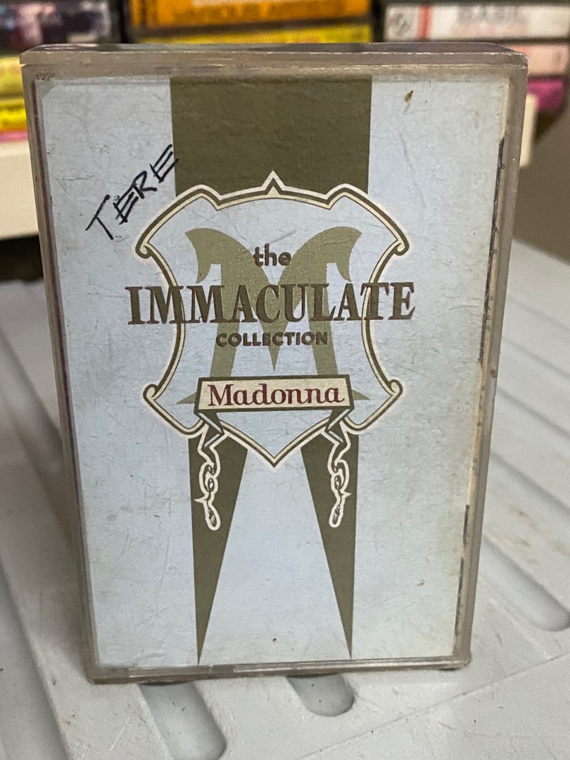 Madonna - The Immaculate Collection - Original Music Album Cassette Tape WB Sire Records ...