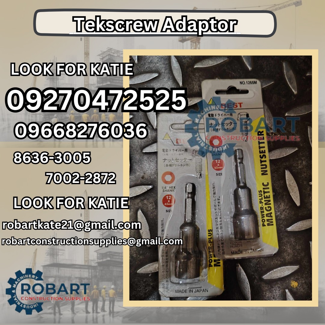 Magnetic Nut Setter Tekscrew Adaptor, Commercial & Industrial ...