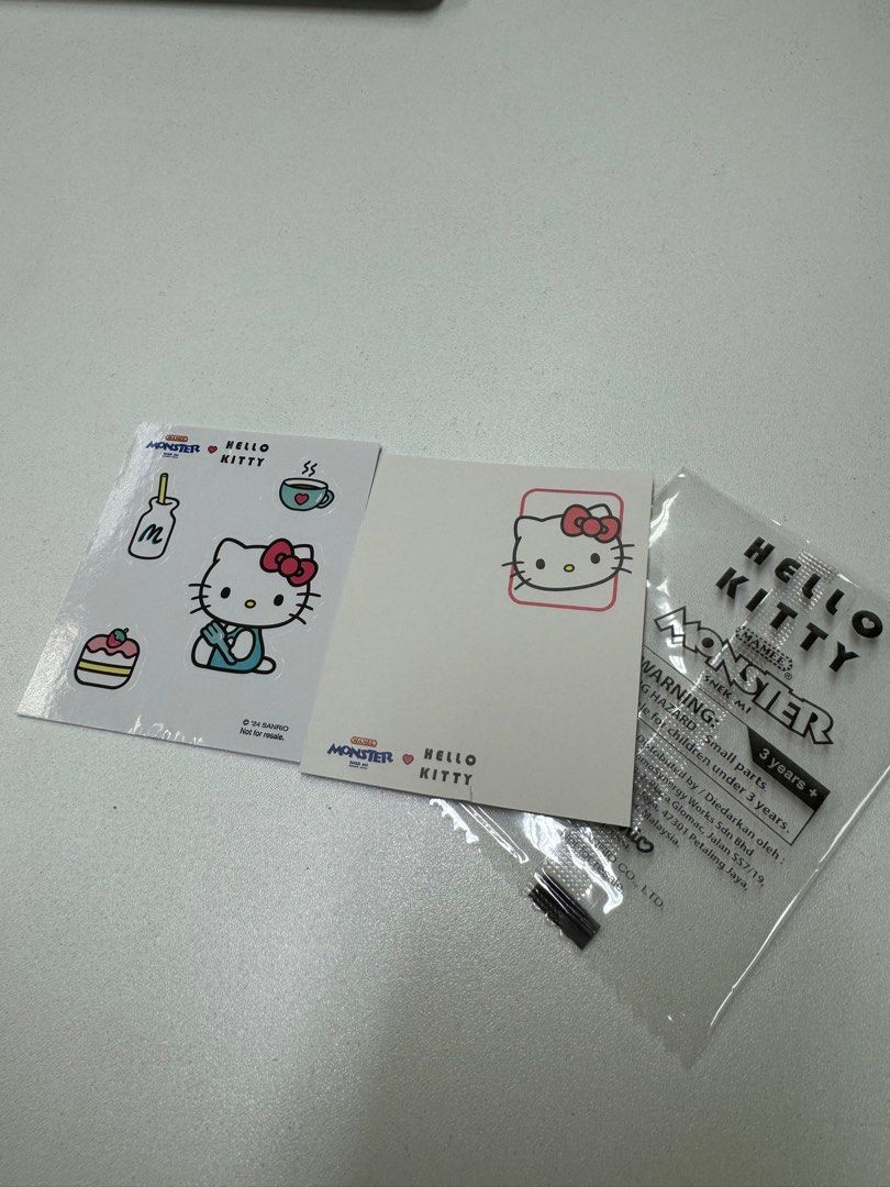 Mamee x Hello kitty card & stickers (2 sets), Hobbies & Toys ...