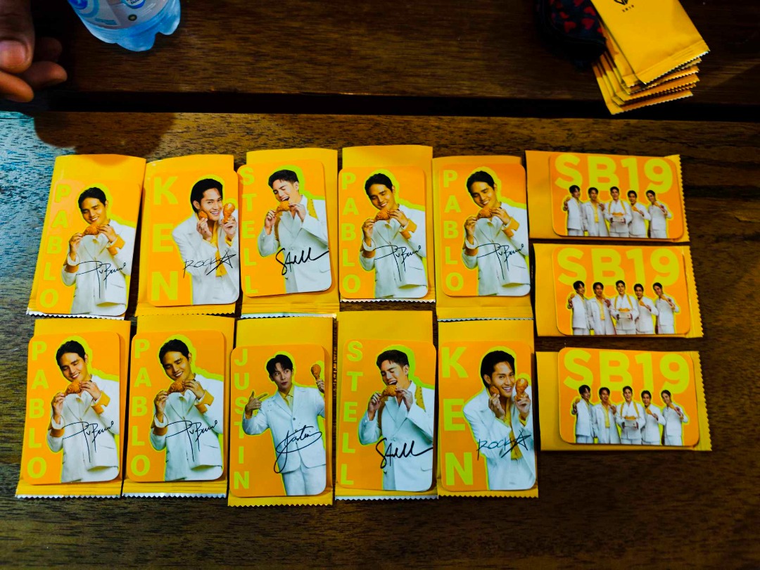 Mcdonald's X SB19 Photocards on Carousell