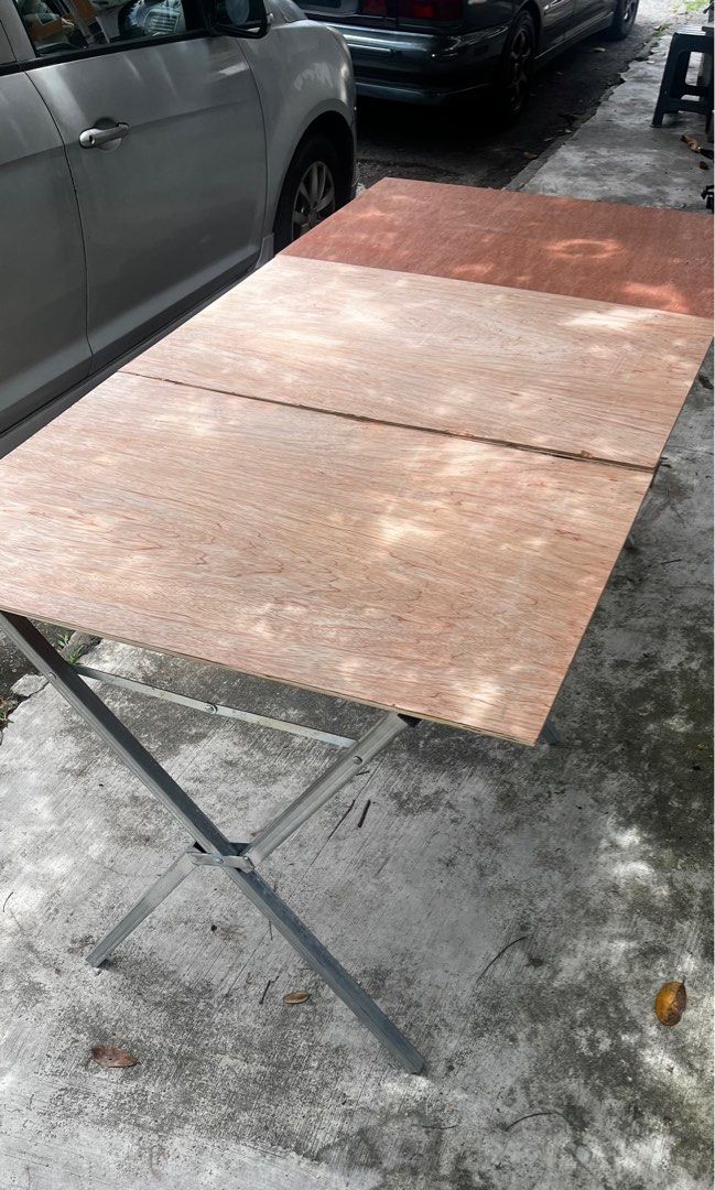 Meja niaga pasar malam, Furniture & Home Living, Outdoor Furniture on ...
