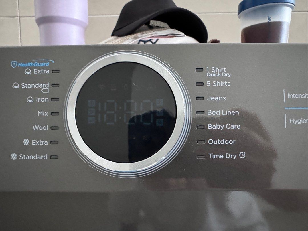 Midea 8kg Condenser Dryer MD200C80W / Humidity Sensor / Titanium Gray ...