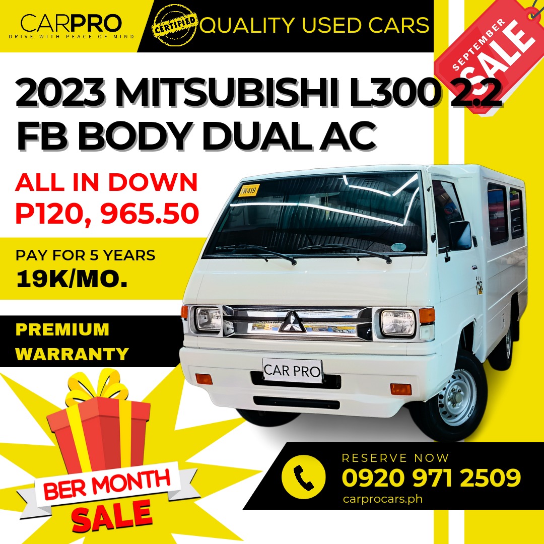 Mitsubishi L300 2.2 FB Body Dual AC Manual, Cars for Sale, Used Cars on ...