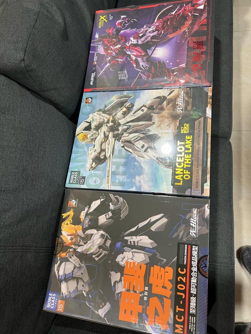 Moshow Toys (Set only) MISB Asyura MISB Lancelot MISB Takeda Shingen ...