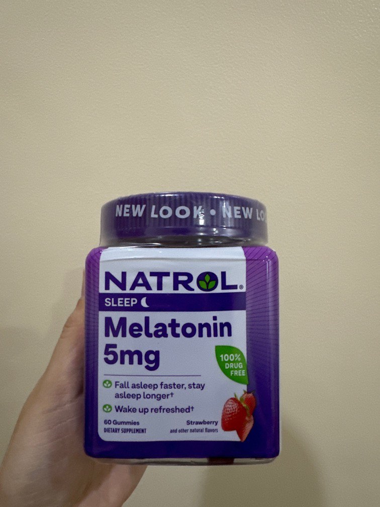 Natrol Melatonin 5mg, Health & Nutrition, Health Supplements, Health ...