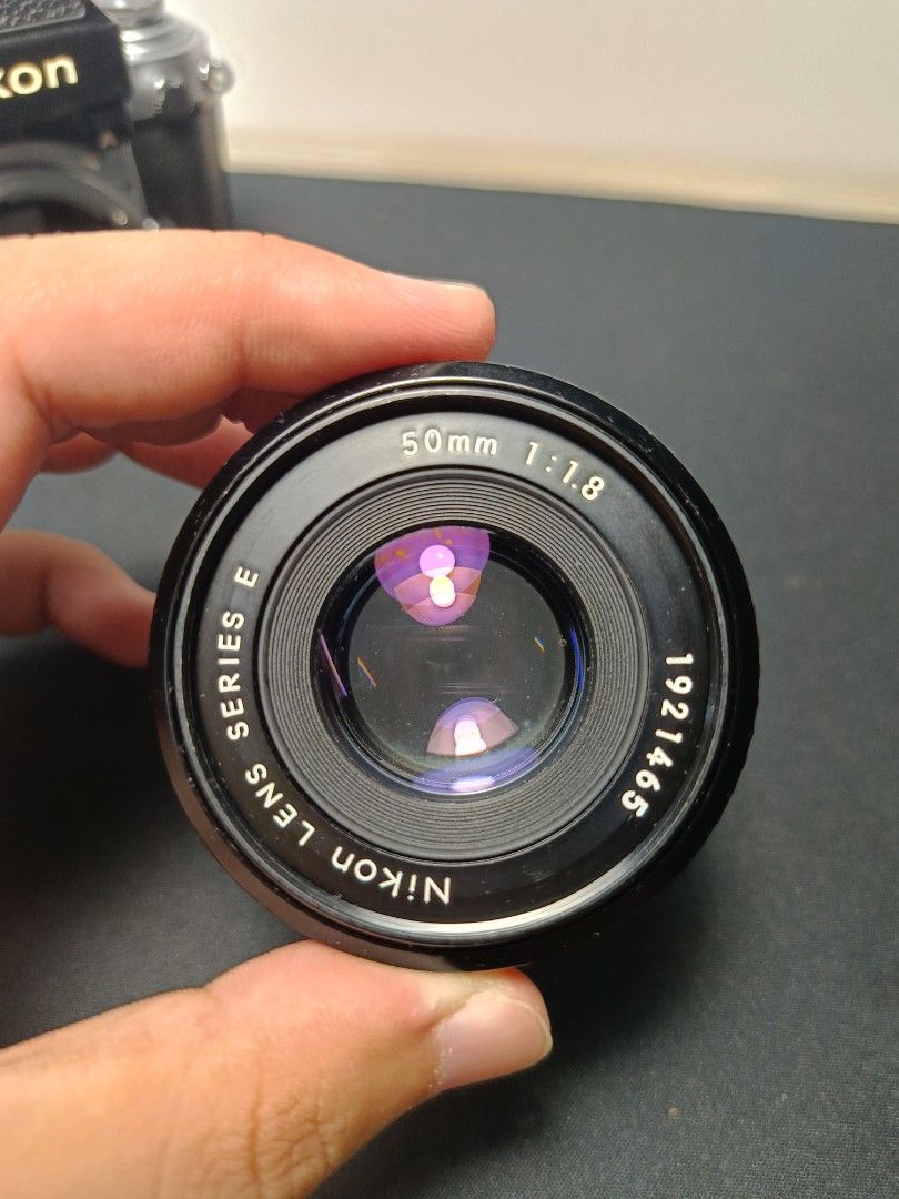 Nikon F2 with DP-11 Photomic head (FOC Nikon Lens Series E 50mm F1.8 ...