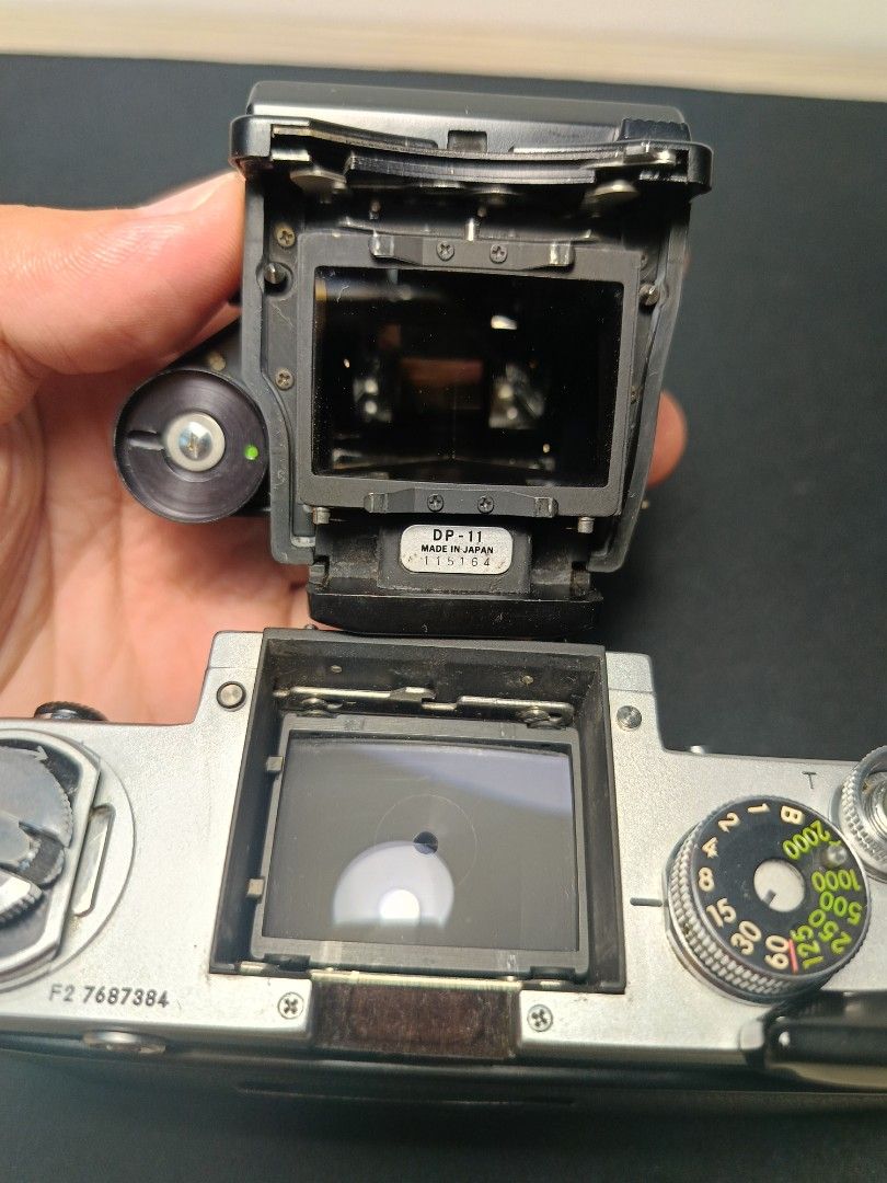 Nikon F2 with DP-11 Photomic head (FOC Nikon Lens Series E 50mm F1.8 ...