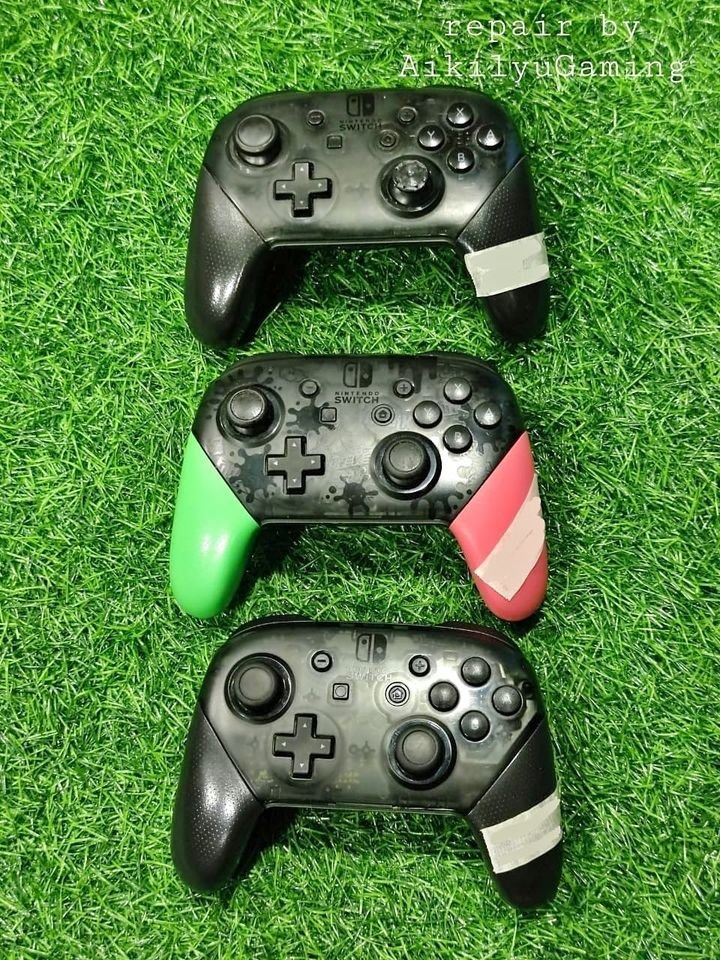NINTENDO SWITCH PRO CONTROLLER ANALOG DRIFTING REPAIR @ AIKILYU GAMING ...