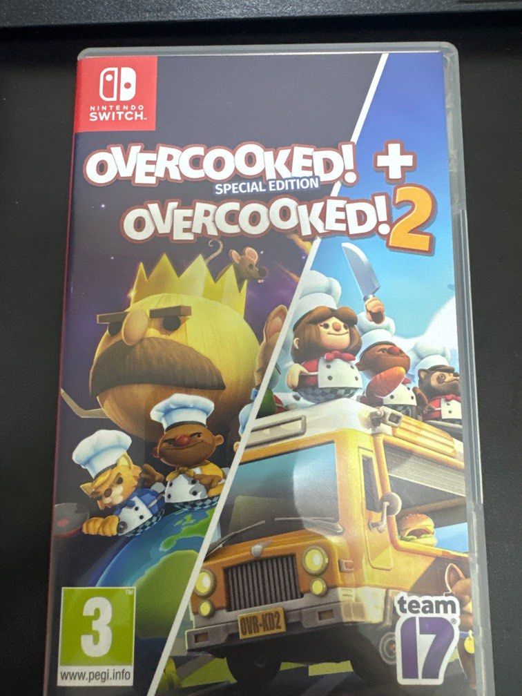 Ns game- overcooked +2, Video Gaming, Video Games, Nintendo on Carousell