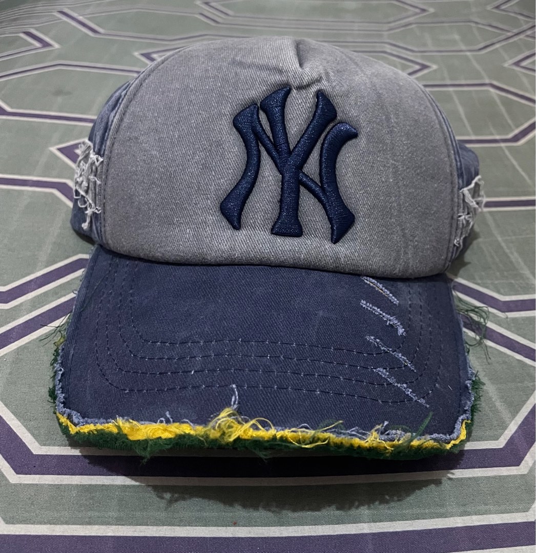 NY MLB NEW ERA VINTAGE TATTERED CAP, Men's Fashion, Watches ...