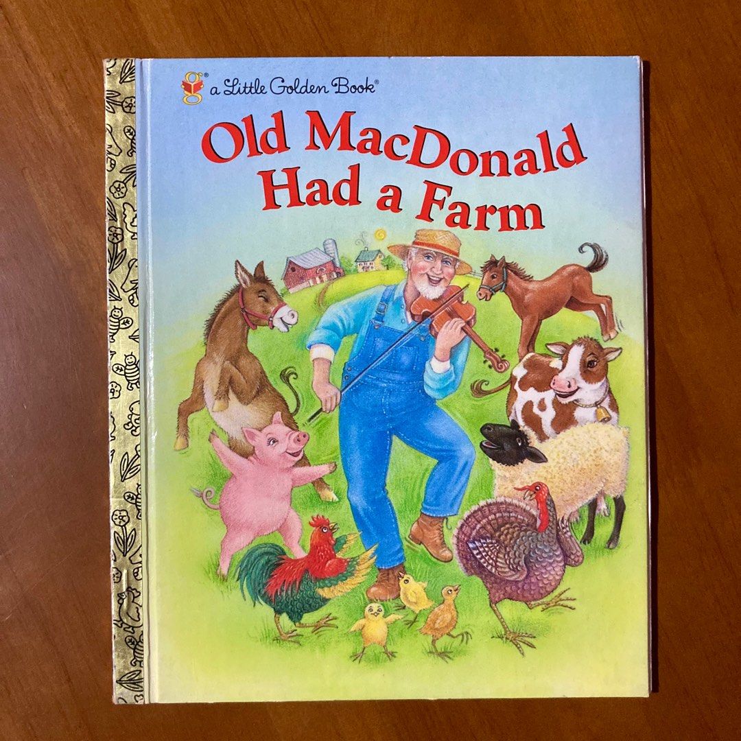 Old Macdonald Had A Farm Illustrated by Kathi Ember (Little Golden Book ...