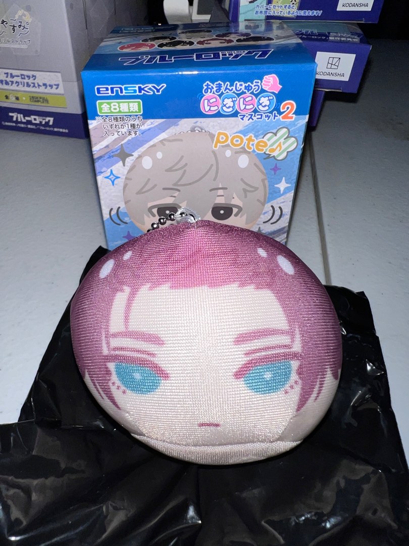ONHAND SAE ITOSHI BLUE LOCK MOCHIMOCHI STUFFED TOY KEYCHAIN, Hobbies ...