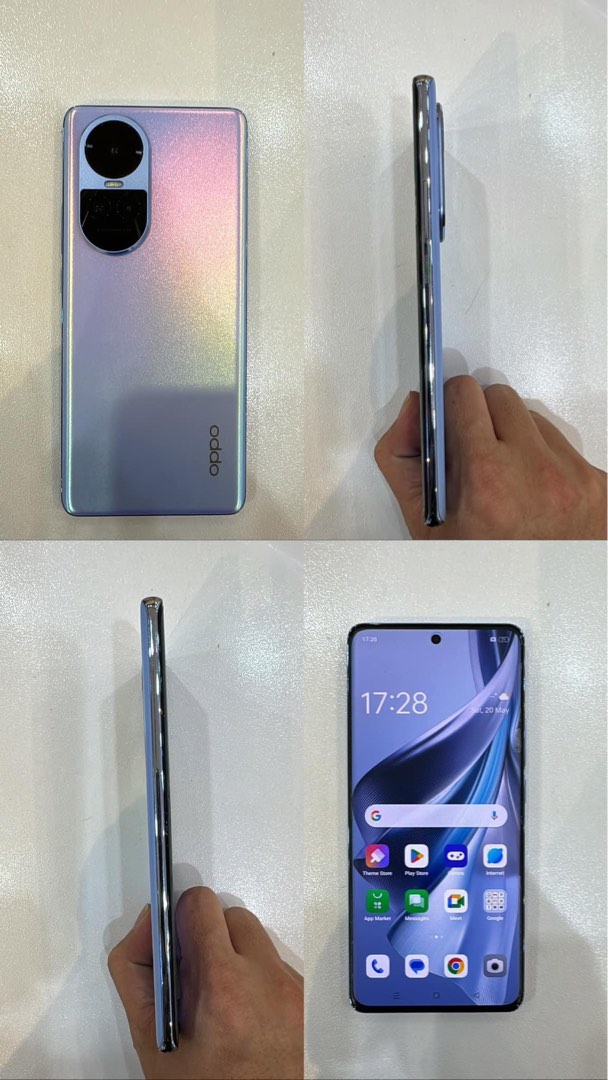 Oppo Reno 10 5G 256GB Ice Blue, Mobile Phones & Gadgets, Mobile Phones ...