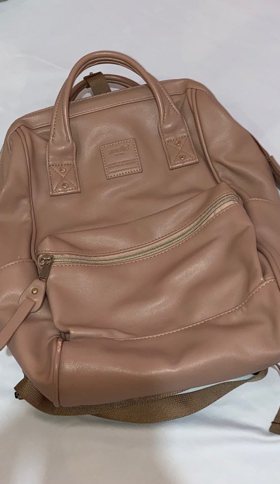 Original Anello Pink Retro Backpack, Women's Fashion, Bags & Wallets ...