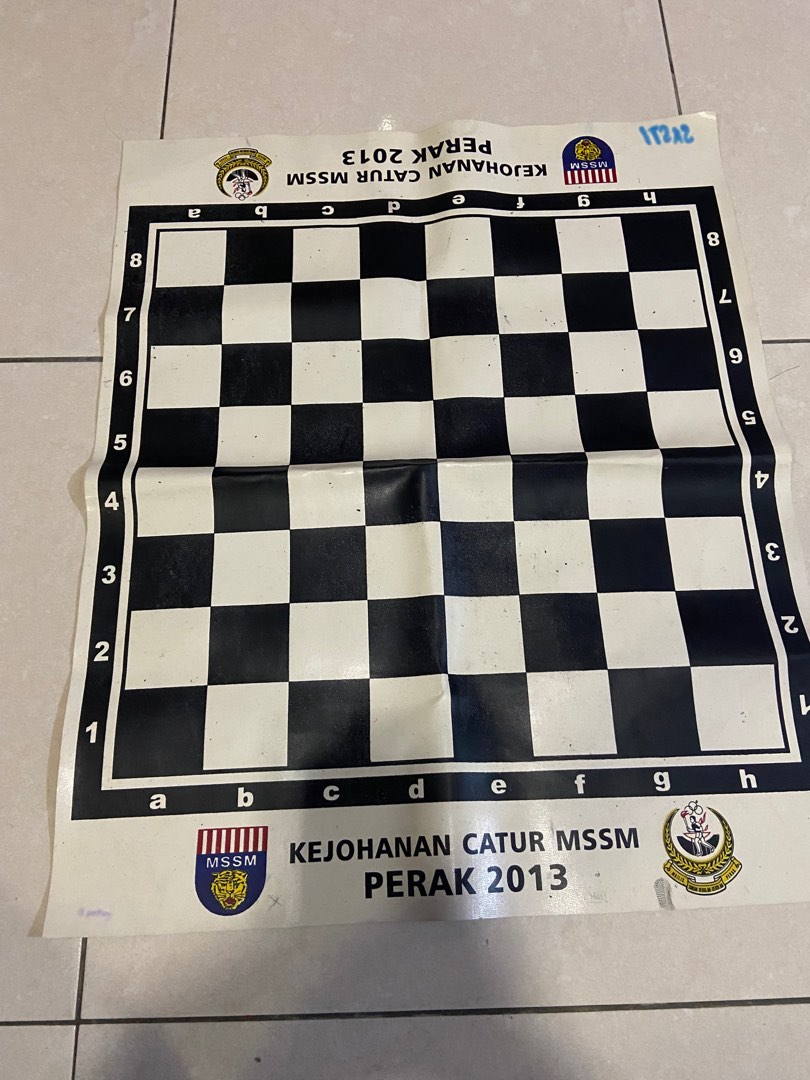 Papan catur MSSM Perak 2013, Hobbies & Toys, Collectibles & Memorabilia ...