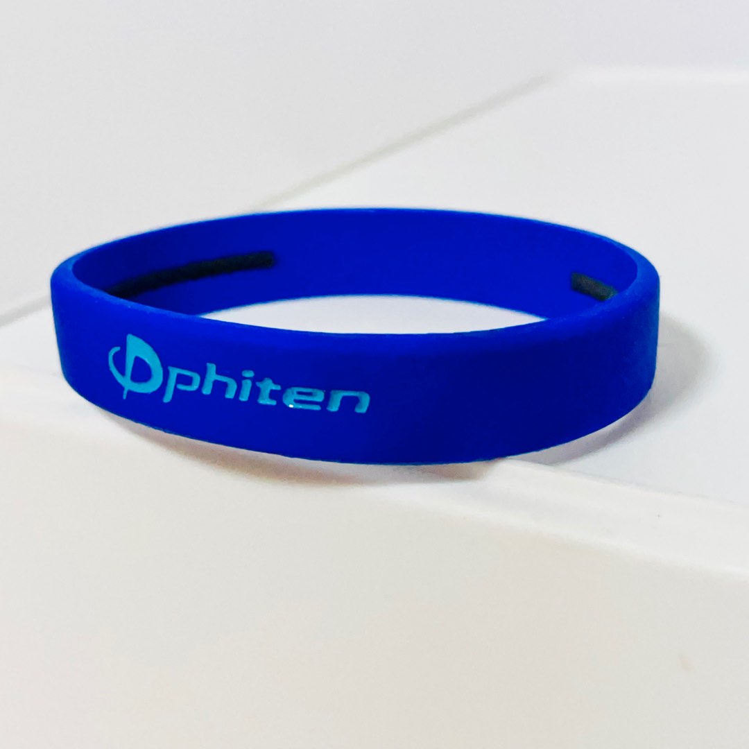 PHITEN Microtitan Ball Performance Baller Bracelet Band, Sports ...