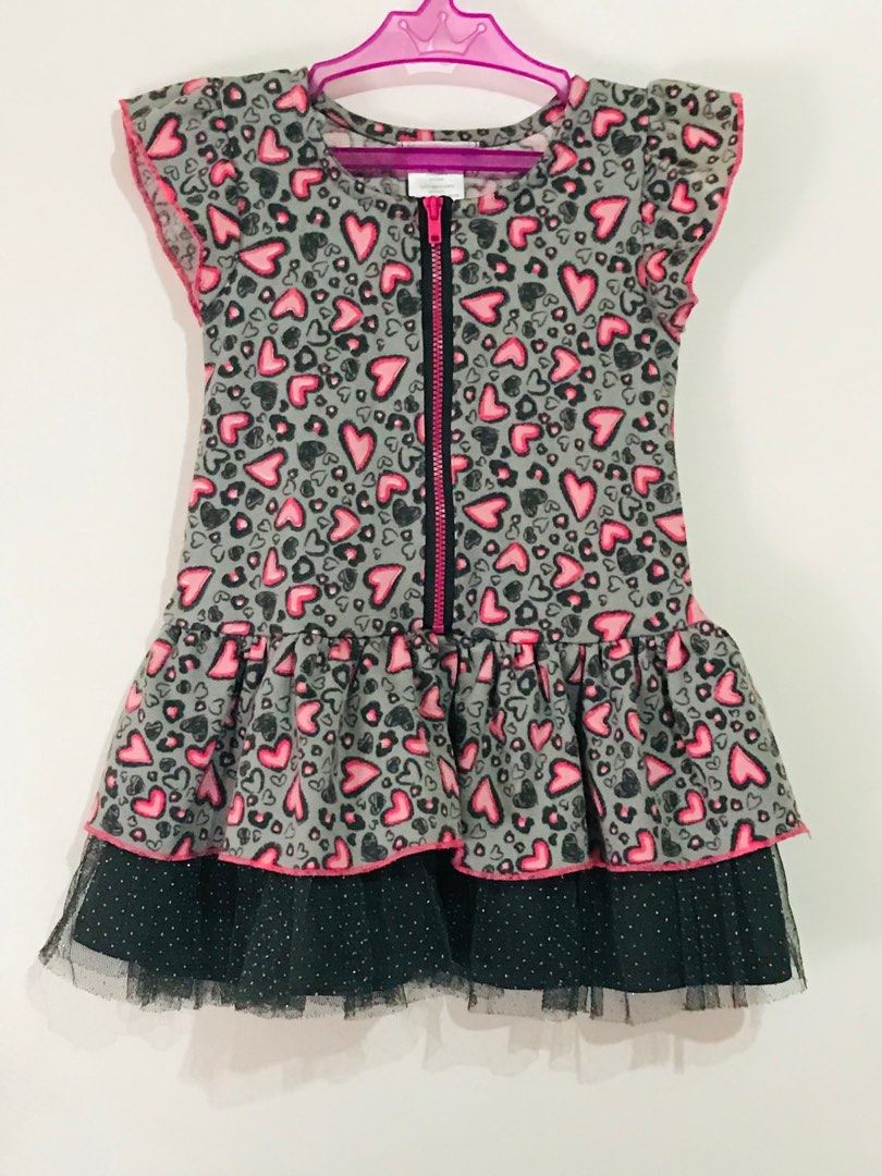 PIPER BABY hearts dress, Babies & Kids, Babies & Kids Fashion on Carousell