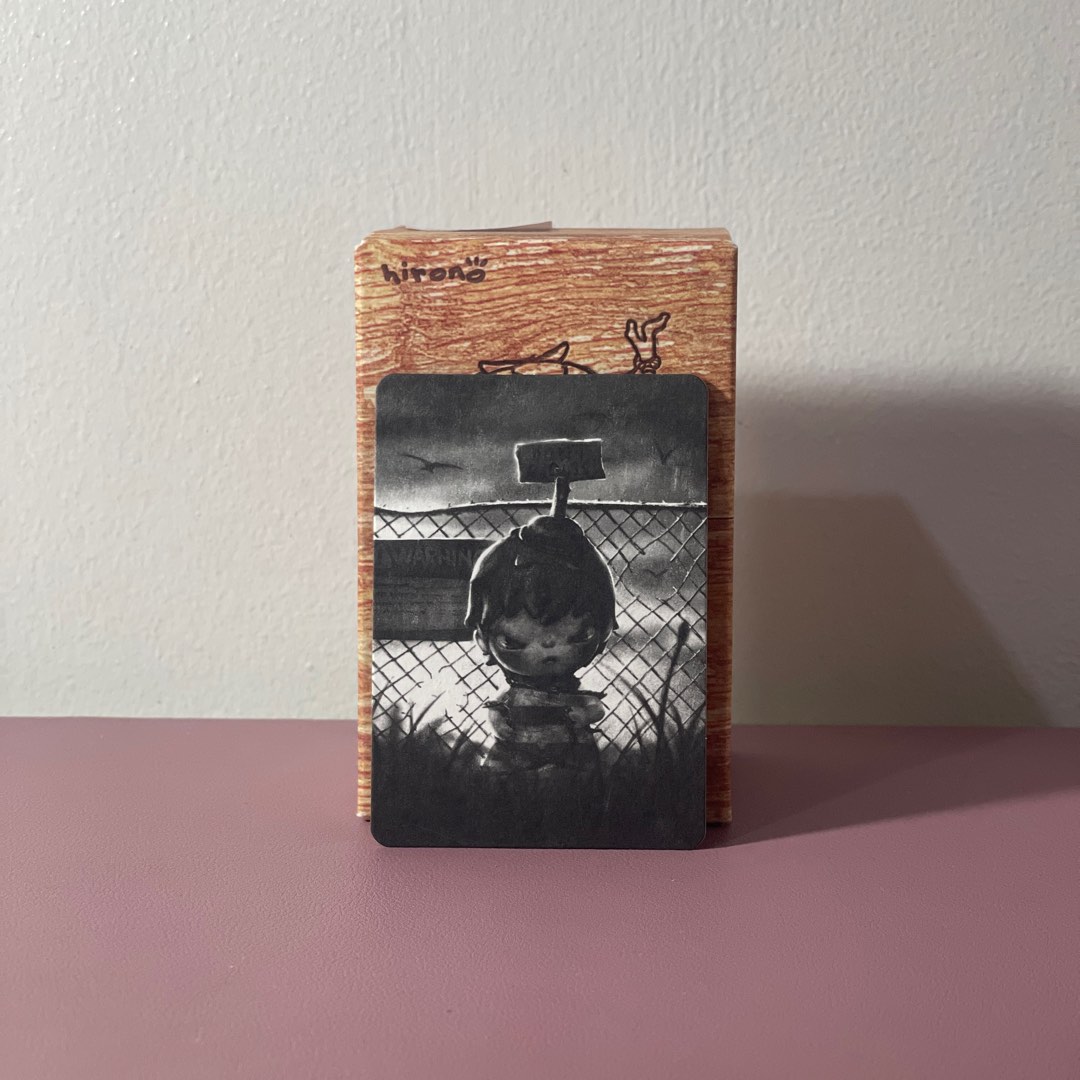 Popmart hirono shelter traffic cone, Hobbies & Toys, Toys & Games on ...