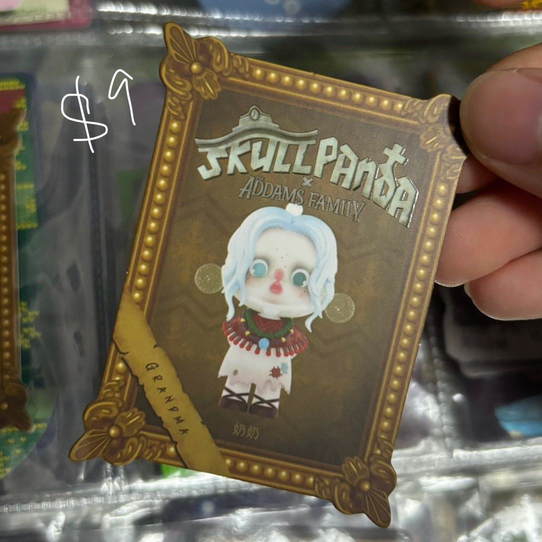 Popmart skullpanda sp addams family, Hobbies & Toys, Toys & Games on ...