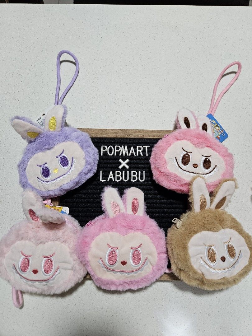 Popmart X Labubu Pouch, Hobbies & Toys, Toys & Games on Carousell