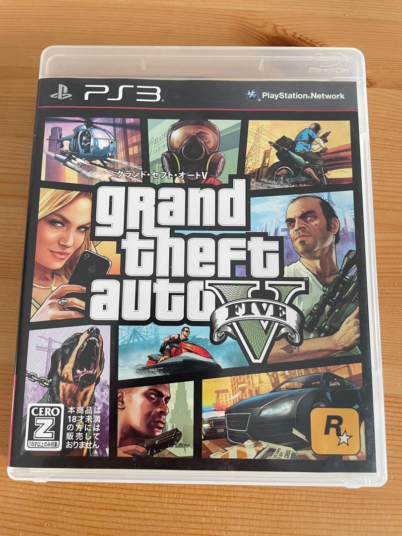 PS3 - Grand Theft Auto V (Japanese), Video Gaming, Video Games, PlayStation on Carousell