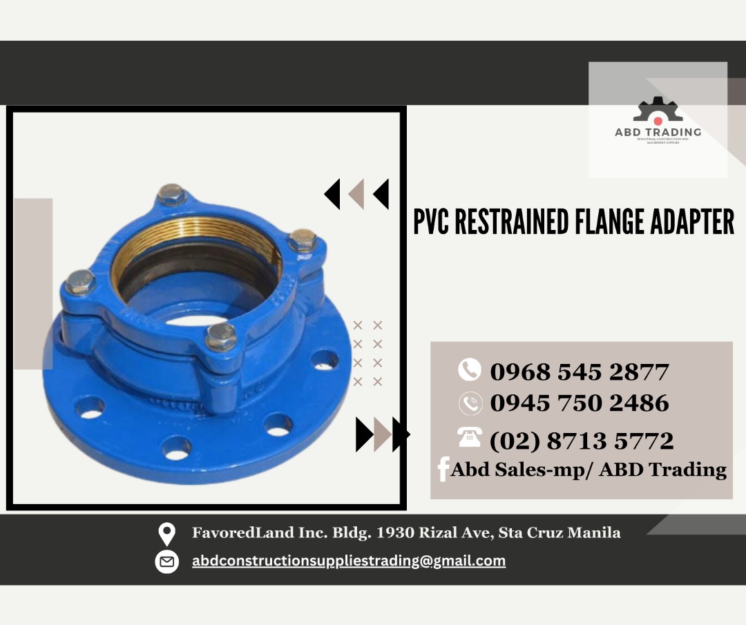 PVC RESTRAINED FLANGE ADAPTER, Commercial & Industrial, Construction ...