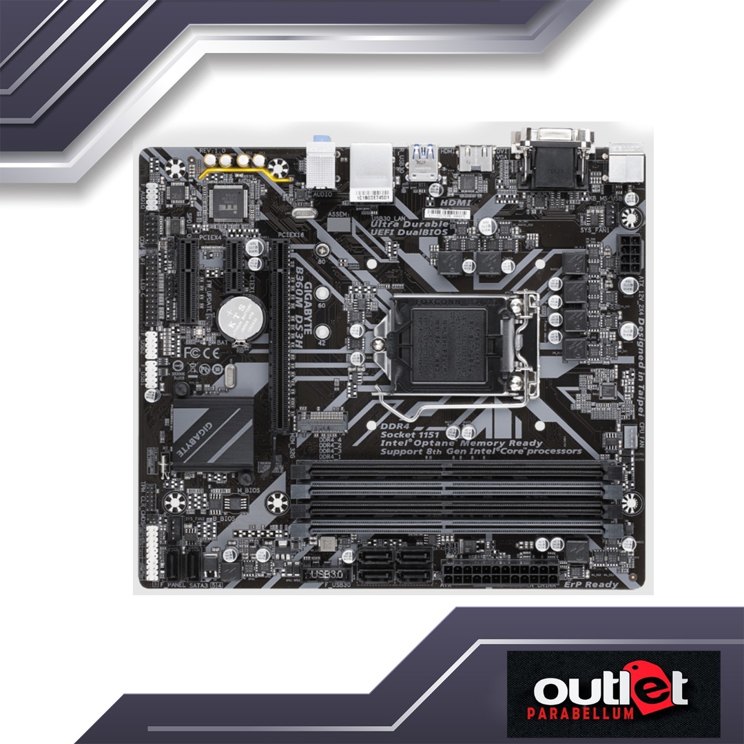 REFURBISHED GA-B360M-DS3H GIGABYTE INTEL B360 S1151 MICRO ATX MOTHERBOARD, Computers & Tech ...