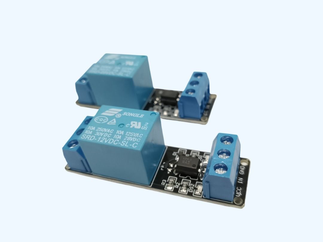 RELAY MODULE 1-CHANNEL 10A w/ OPTOCOUPLER LOW LEVEL TRIGGER PLC CONTROL ...