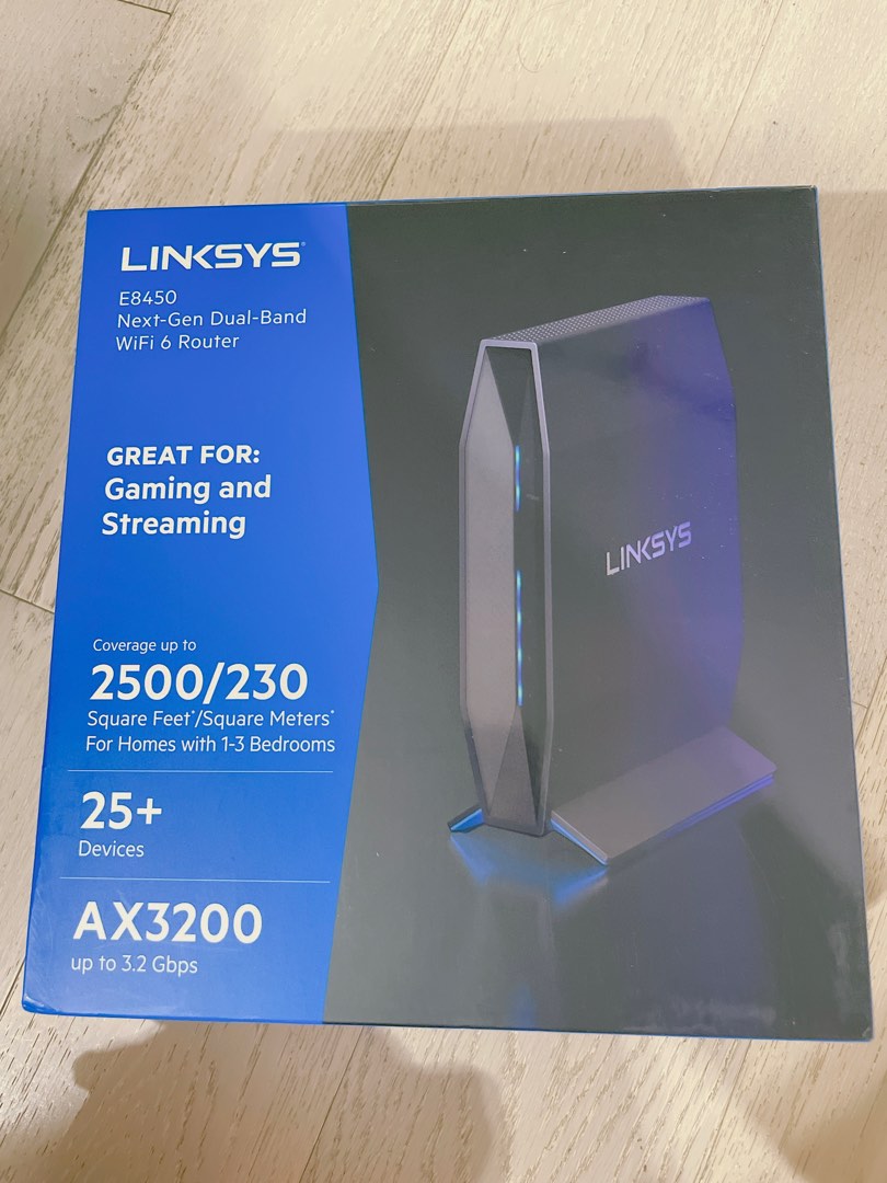 Router Linksys E8450 Wireless-AX3200 WiFi 6 Router, 電腦＆科技, 電腦周邊及配件 ...