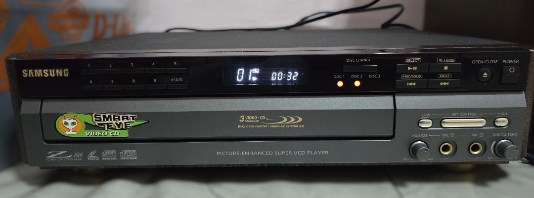 Samsung Z88 3-Disc CD VCD SVCD, Audio, Portable Music Players on Carousell
