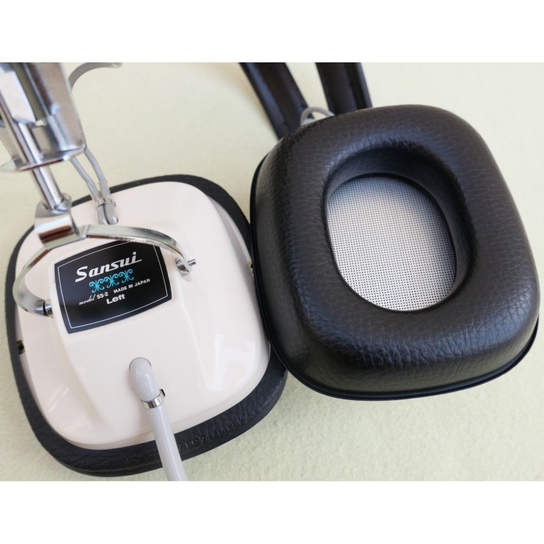 Sansui SS-2 Headphones With Coil Extension Made in Japan Vintage 60s ...