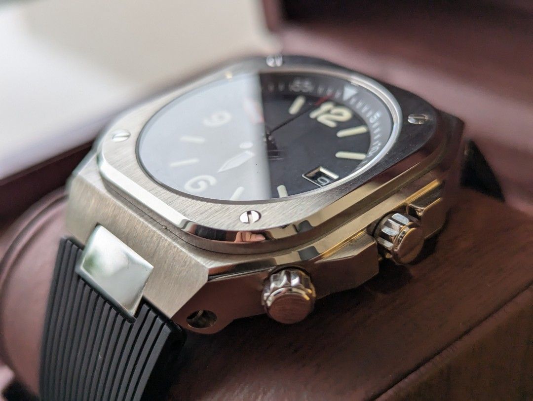 Seiko Mod Custom Automatic B&R Bell Aviator, Men's Fashion, Watches ...