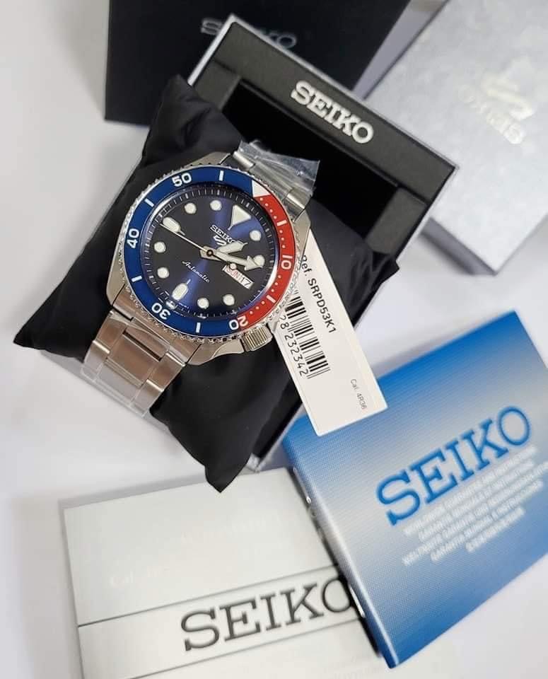 Seiko sports 42mm, Men's Fashion, Watches & Accessories, Watches on ...