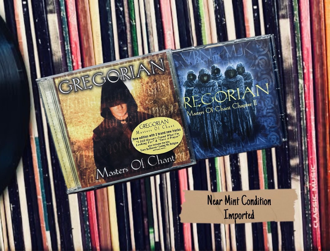 SET: Gregorian Master of Chants CD SET Original CDs Vintage Songs ...