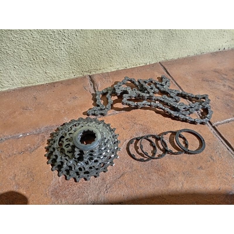 Shimano Ultegra 6700 Cassette Dura Ace 7800 Chain Roadbike, Sports ...