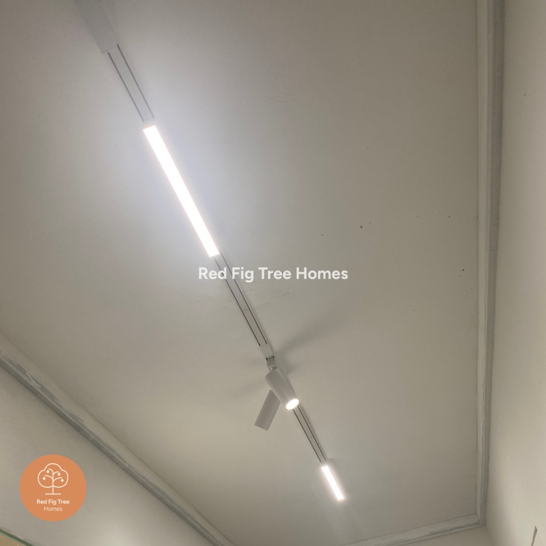 Slim track magnetic track lights. Sleek and high quality. Living room ...