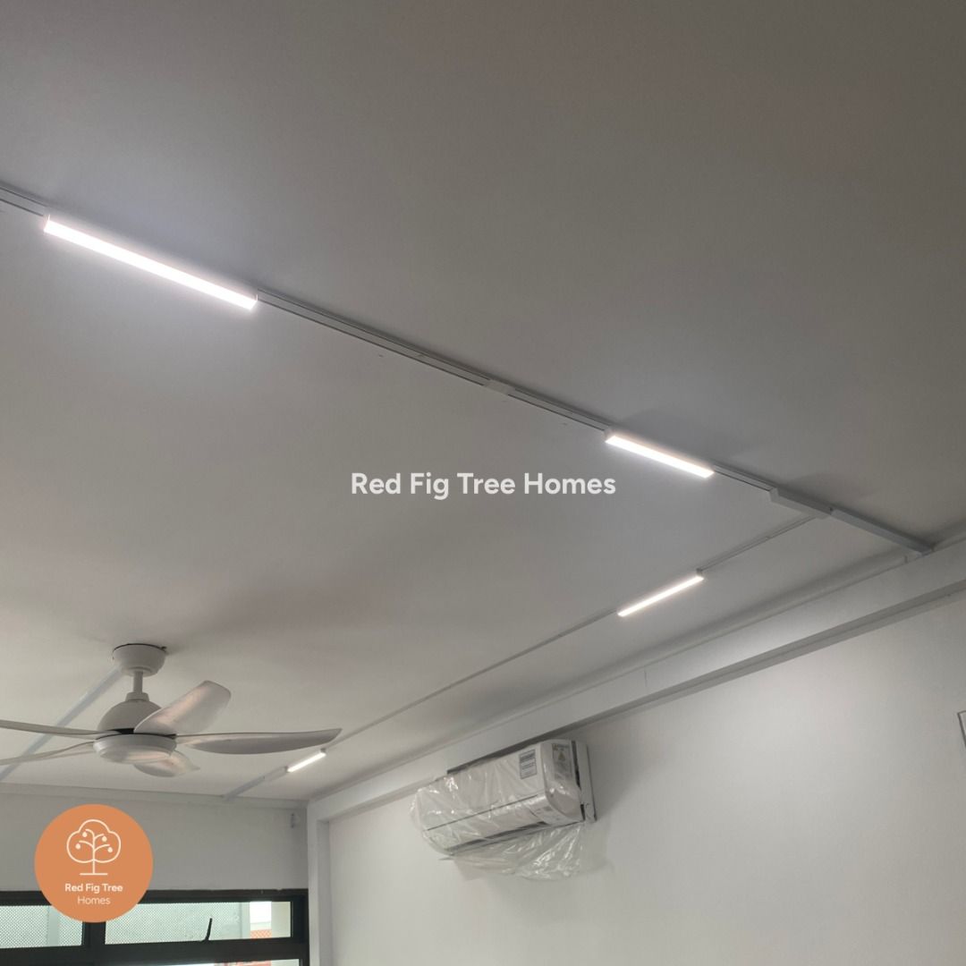 Slim track magnetic track lights. Sleek and high quality. Living room ...