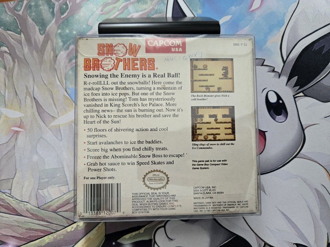 Snow Brothers Gameboy Capcom USA, Video Gaming, Video Games, Nintendo ...