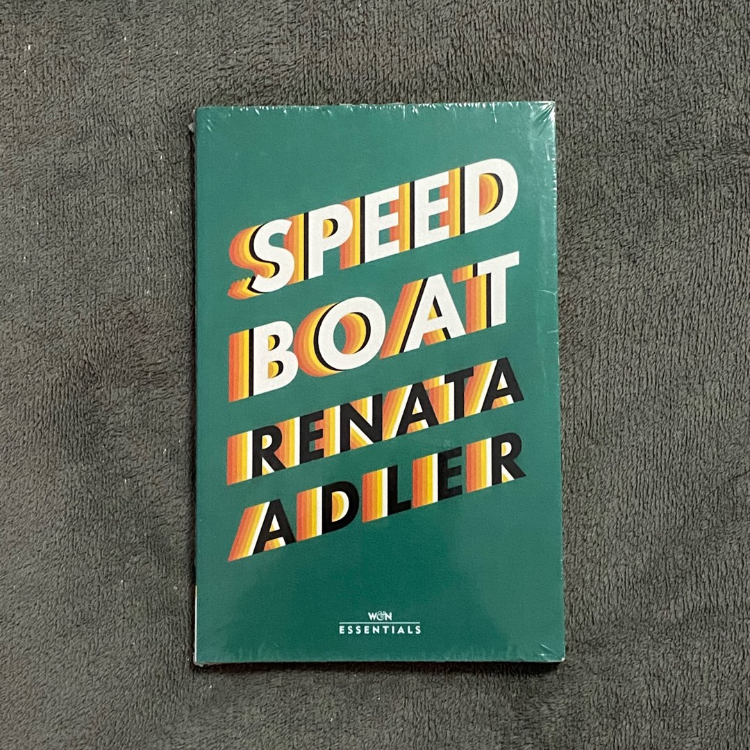 Speedboat by Renata Adler, Hobbies & Toys, Books & Magazines, Fiction ...
