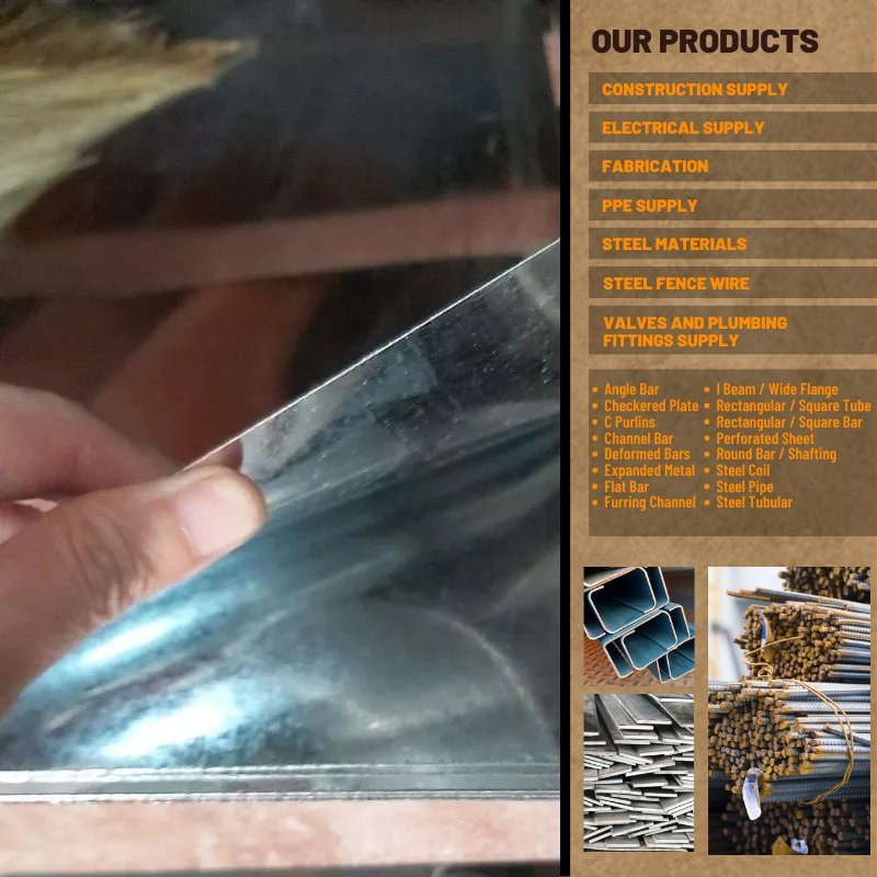 Steel GI Plain Sheet and Plate / Steel Plate / Steel Sheet, Commercial ...