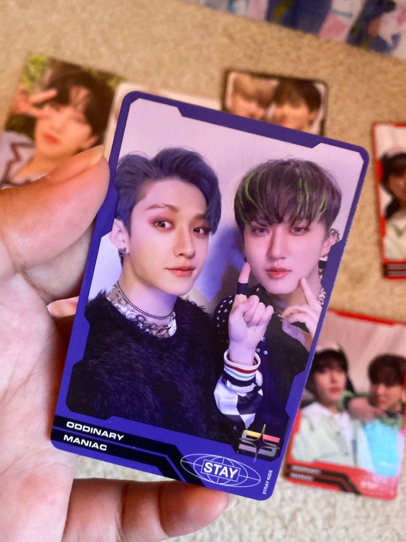 stray kids skz photocards unit oddinary stay 2nd gen bang chan lee know changbin han jisung ...