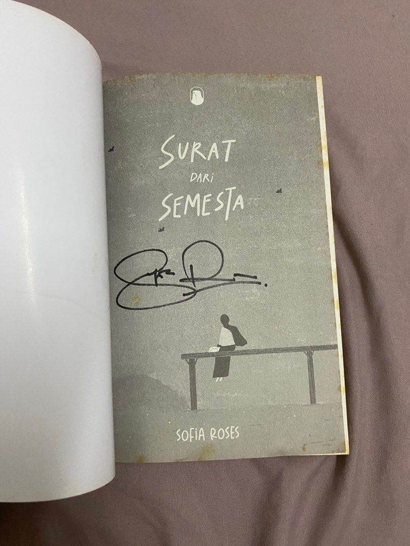 Surat Dari Semesta - Sofea Roses (with autograph), Hobbies & Toys ...